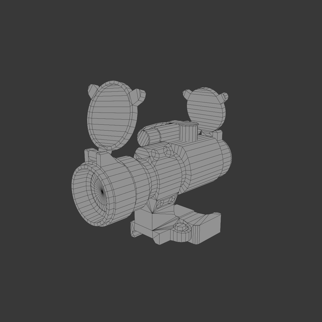 3d p90 submachine gun