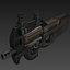 3d P90 Submachine Gun