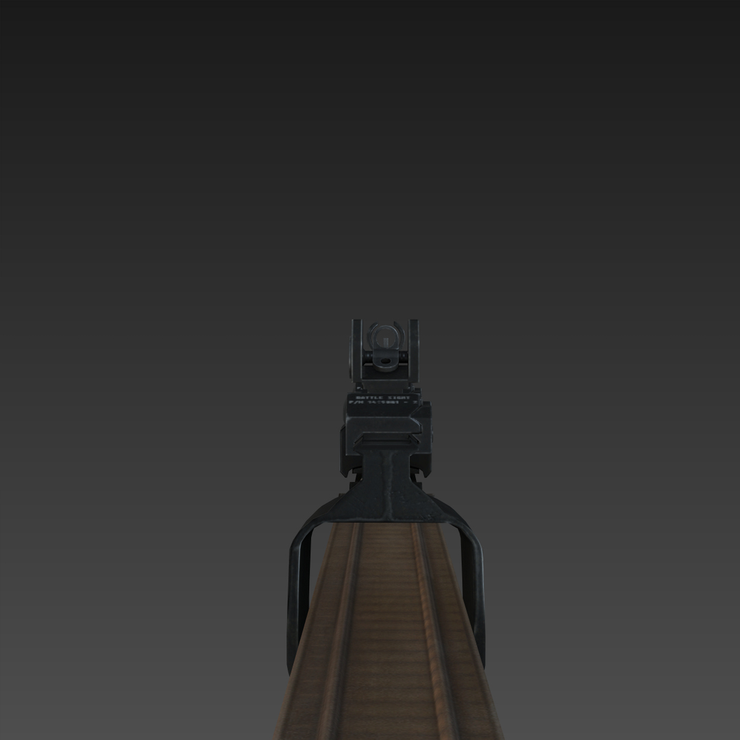 3d p90 submachine gun