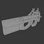 3d P90 Submachine Gun