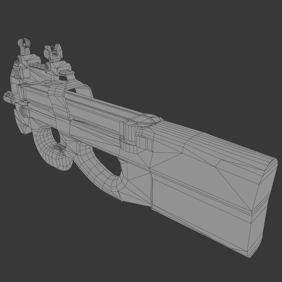 3d p90 submachine gun