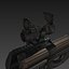 3d P90 Submachine Gun