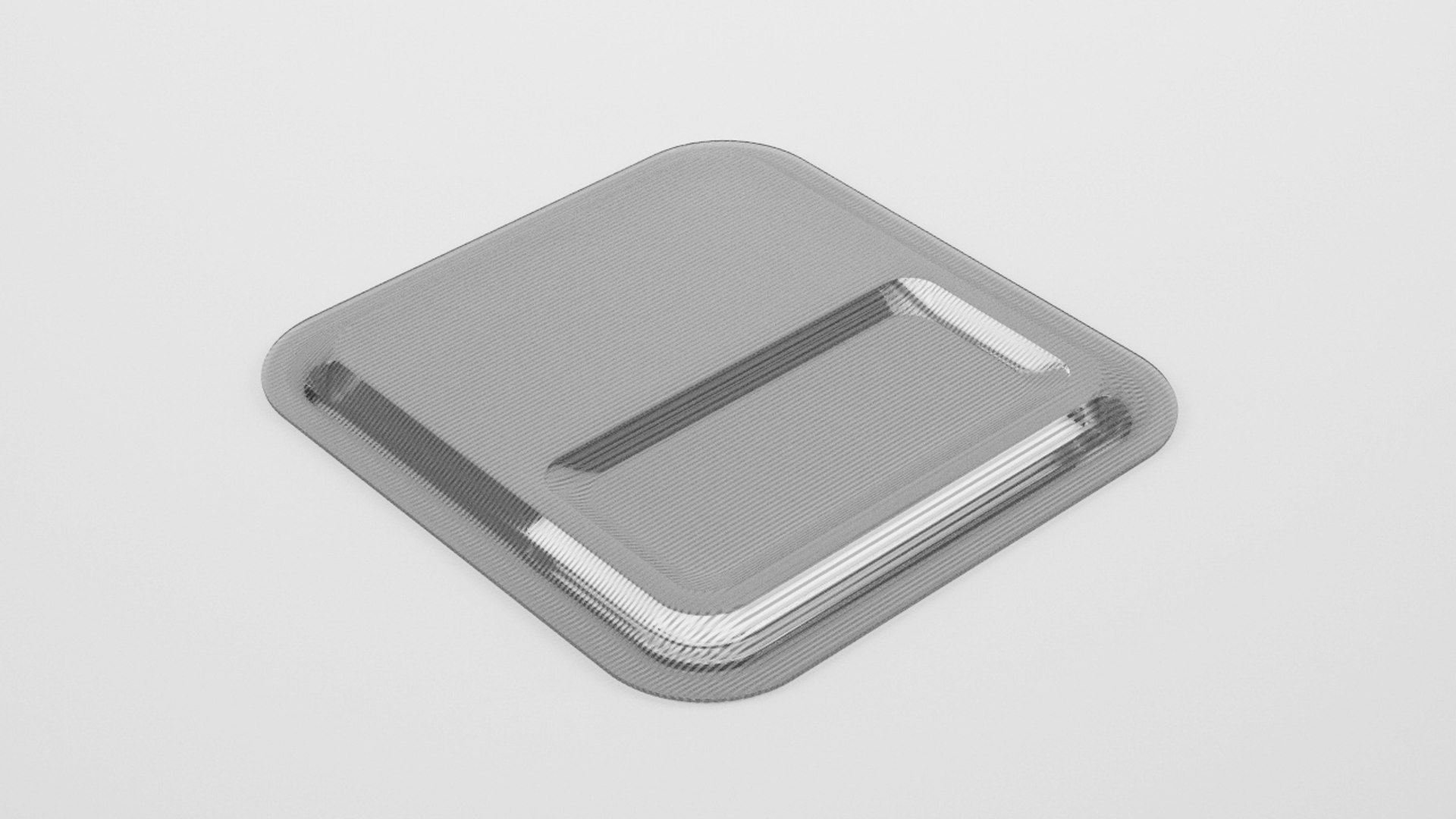 cash plate 3d model