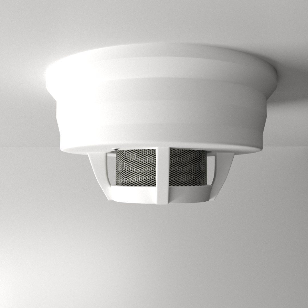 3d Model Smoke Detector