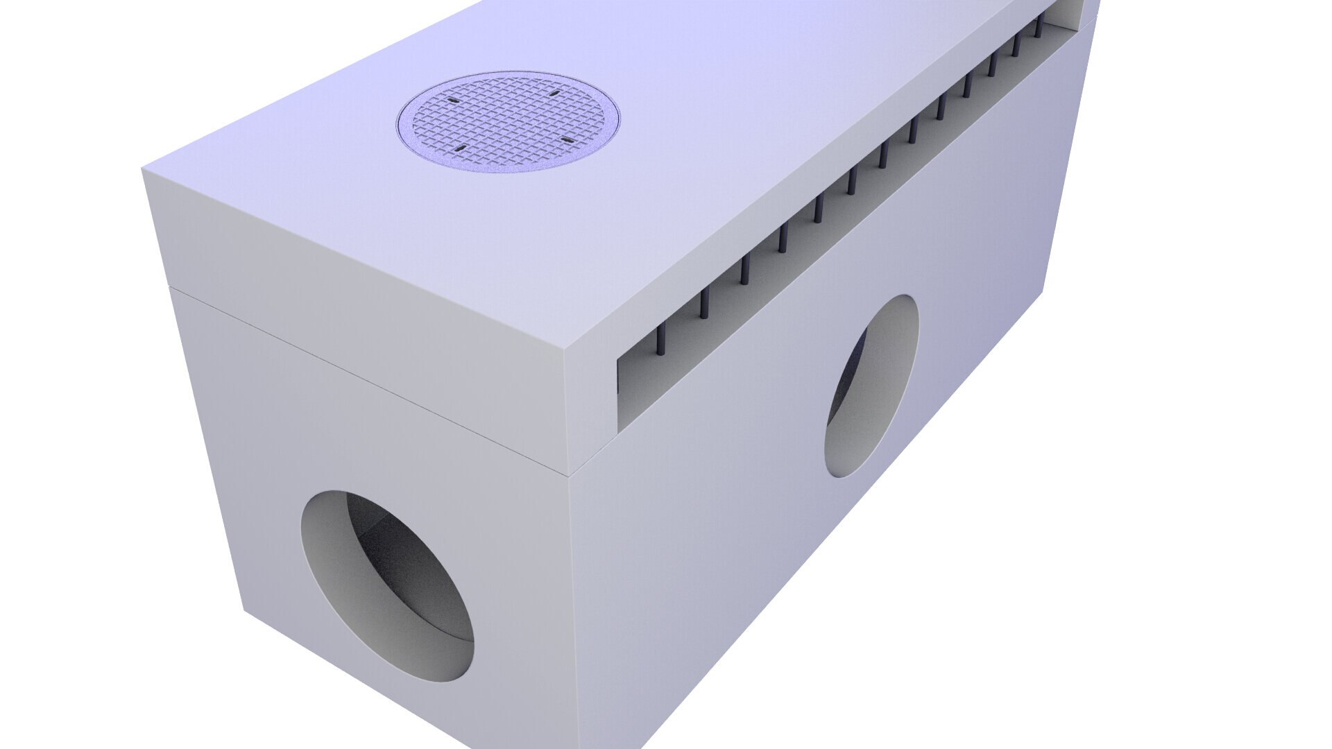 Curb Inlet Manhole Sidewalk 21 3D Model - TurboSquid 2097017