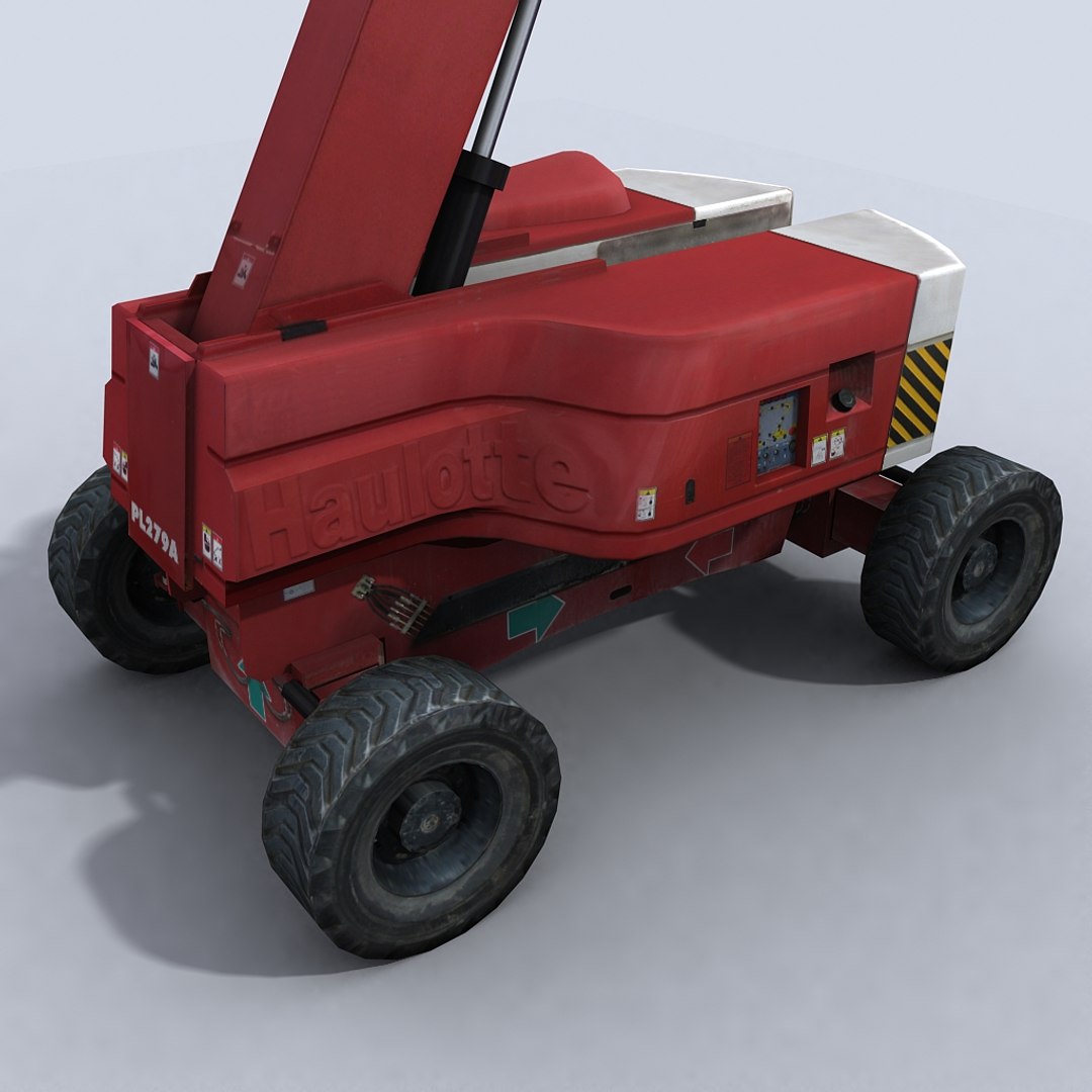 3d Cherry Picker Model