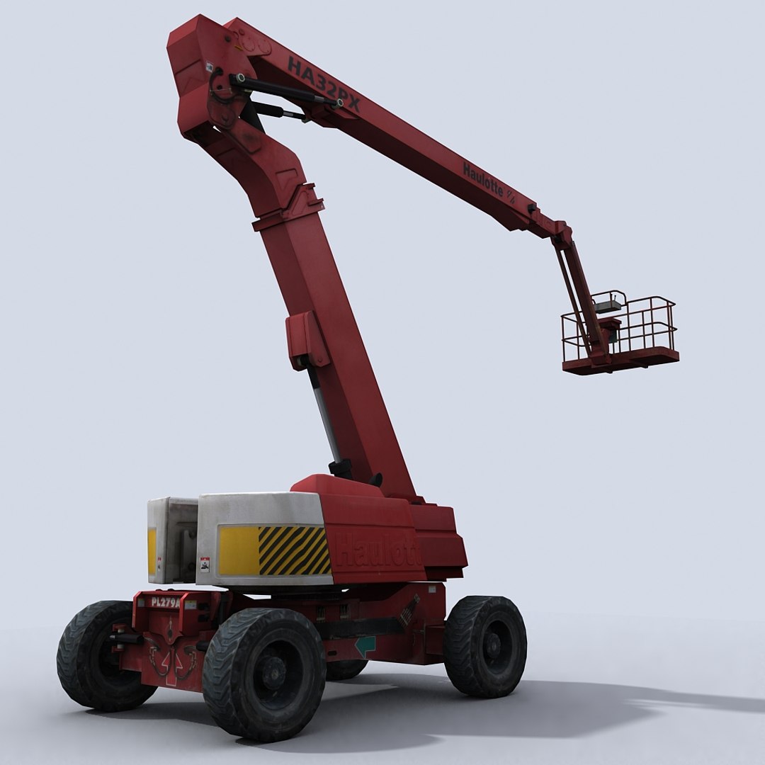 3d Cherry Picker Model