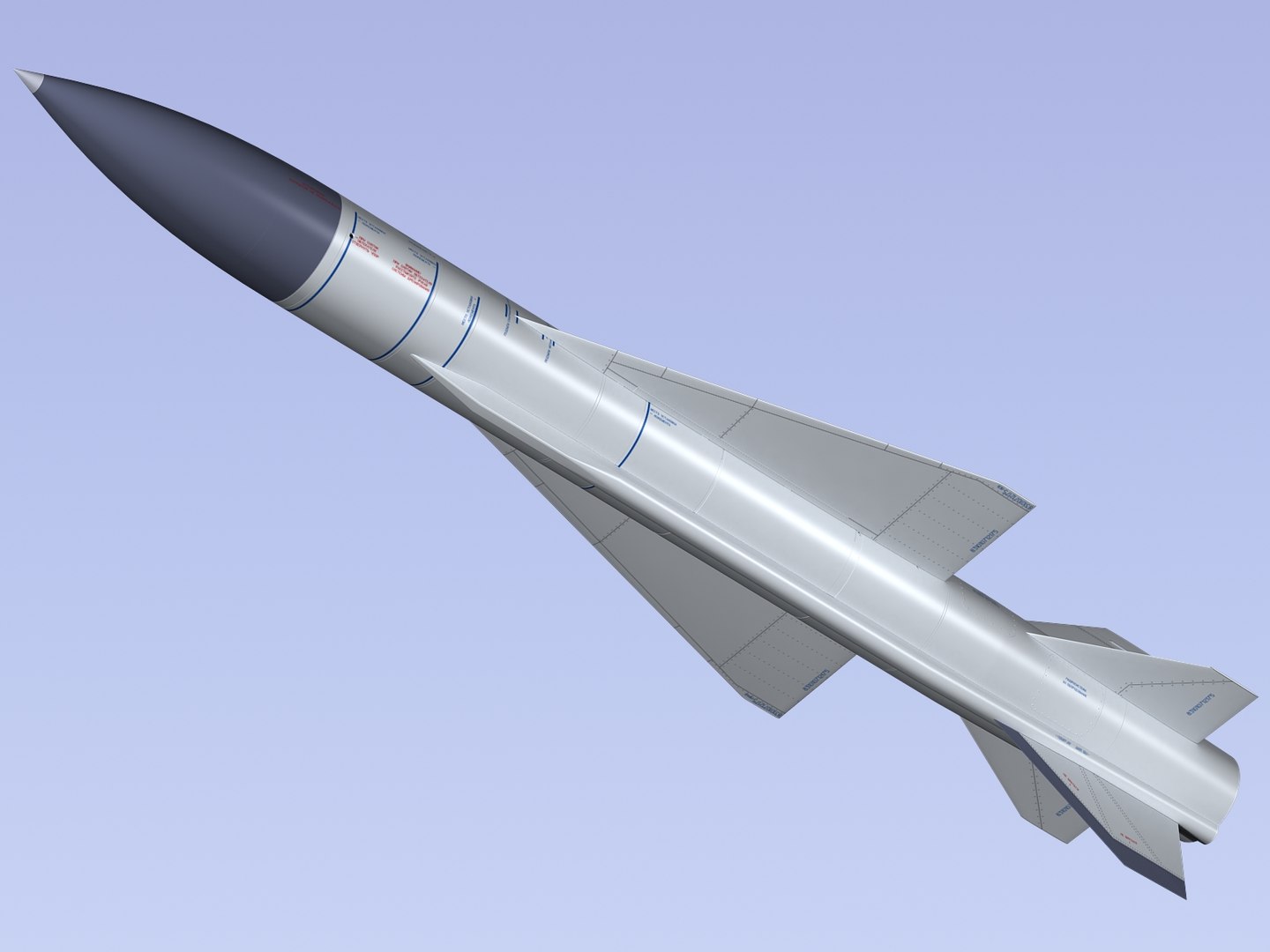 Kh-22 Missile 3ds