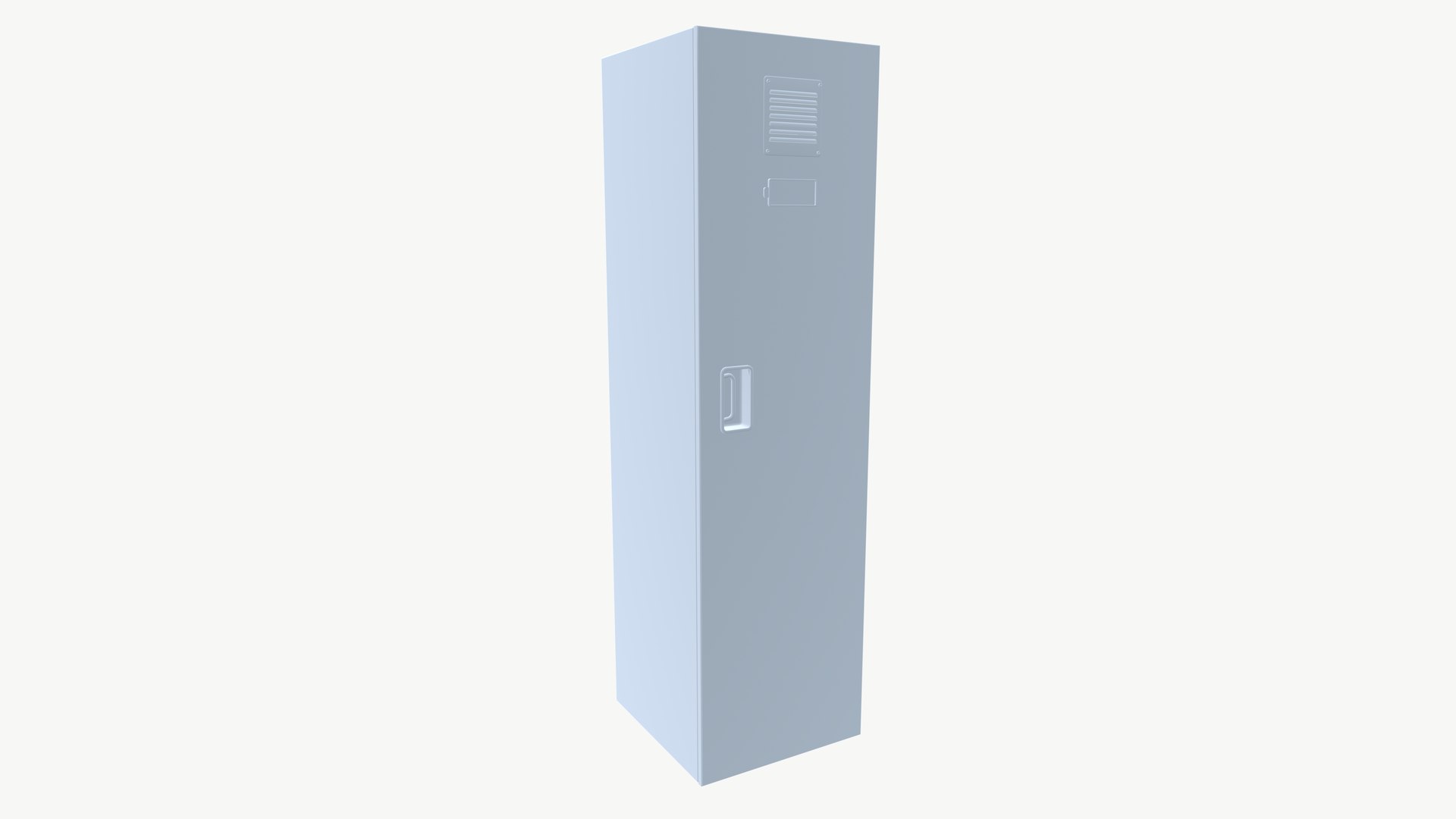 3D Locker Cabinet Model - TurboSquid 2398453