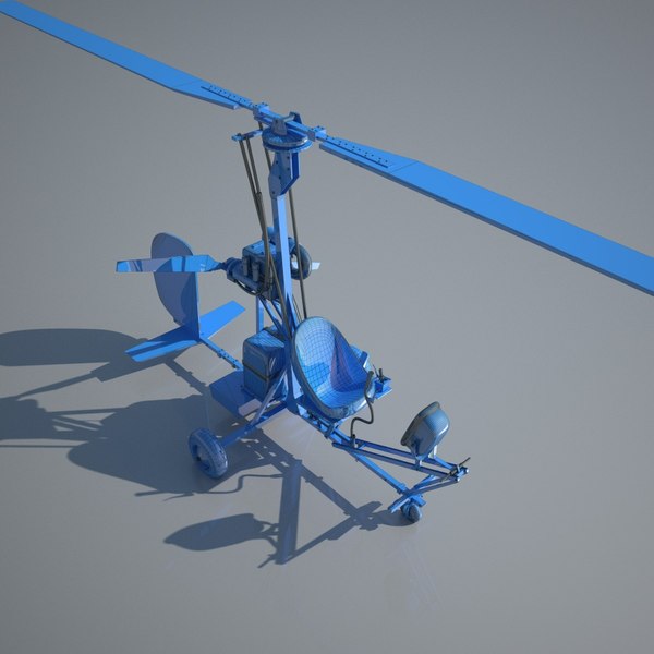 Autogyro 3D Models for Download | TurboSquid