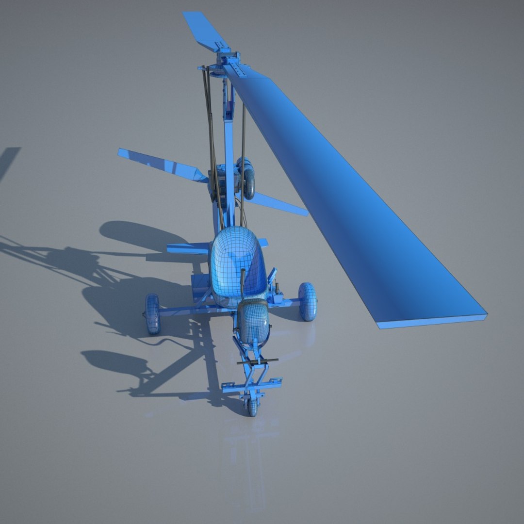 3ds Bensen B-8 Gyrocopter