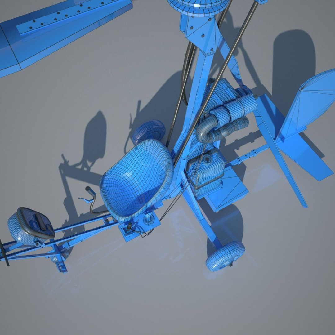 3ds Bensen B-8 Gyrocopter