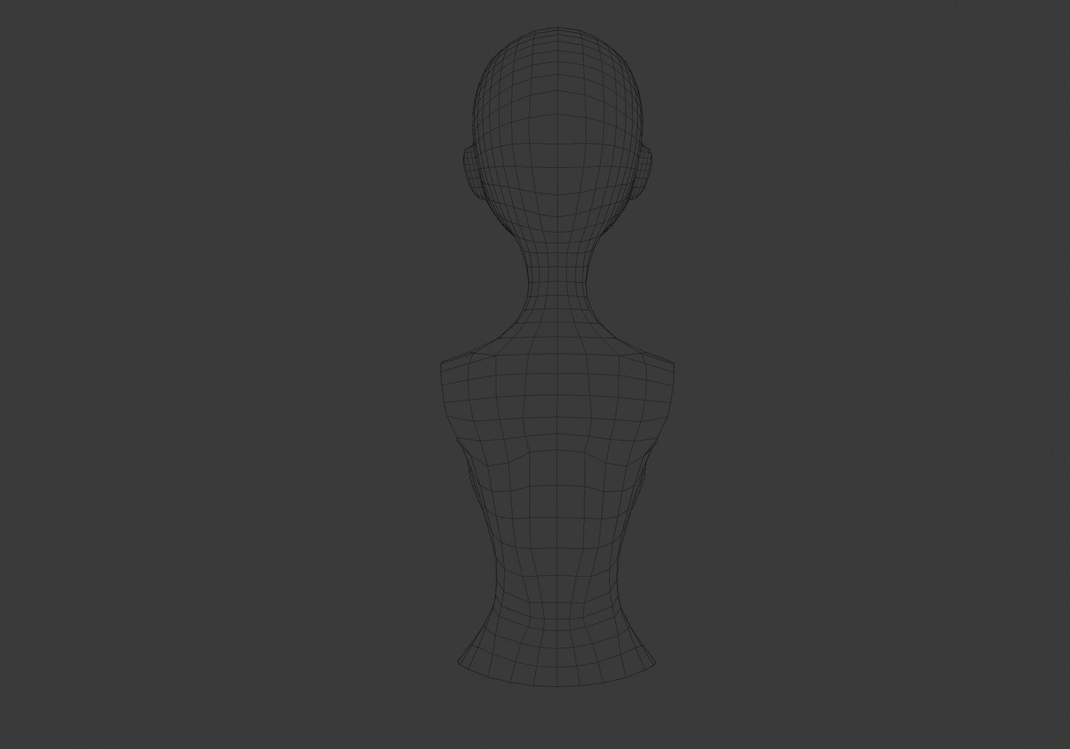 3D Female Torso - TurboSquid 1910328