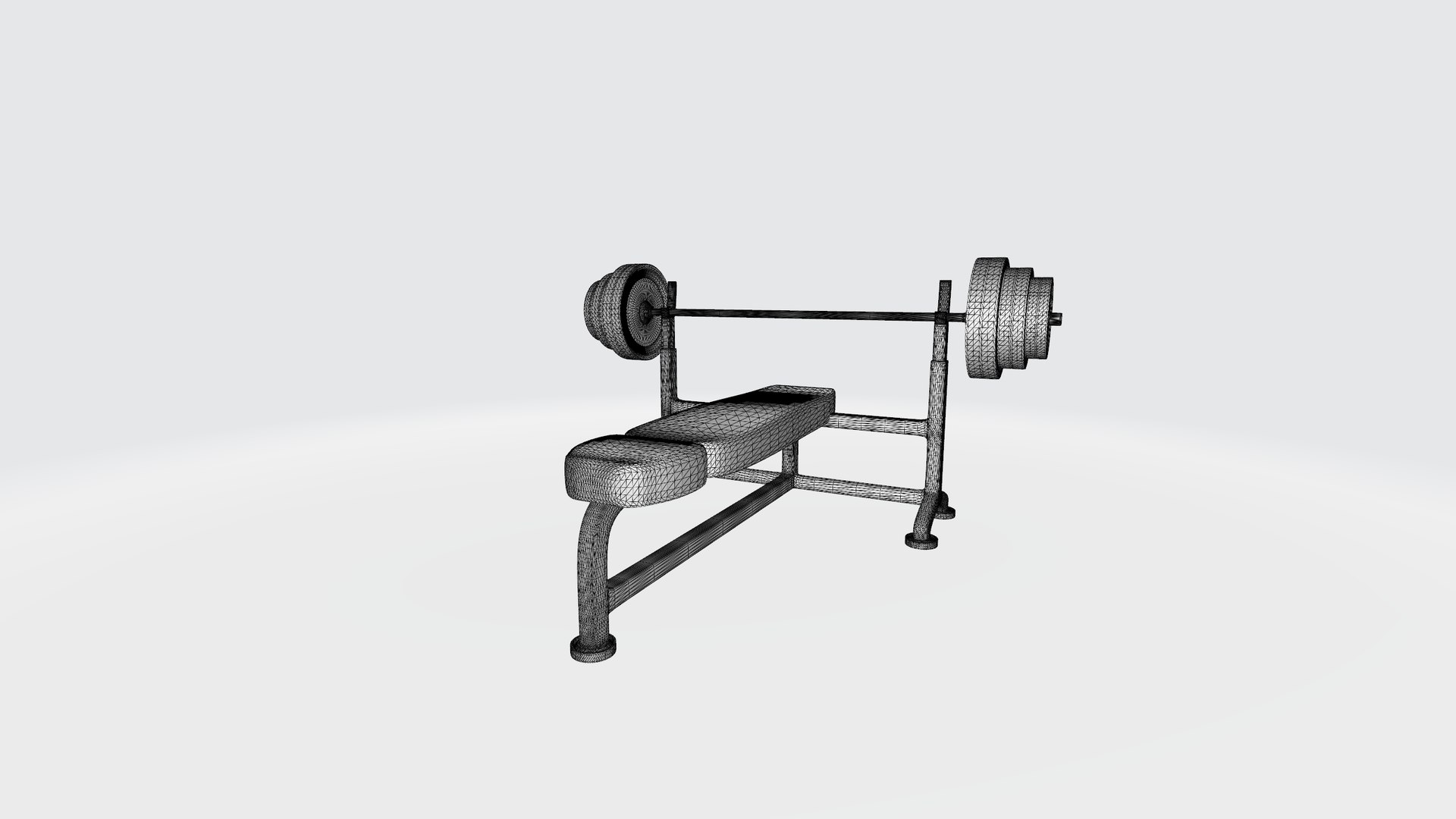 3D model bench press - TurboSquid 1684257