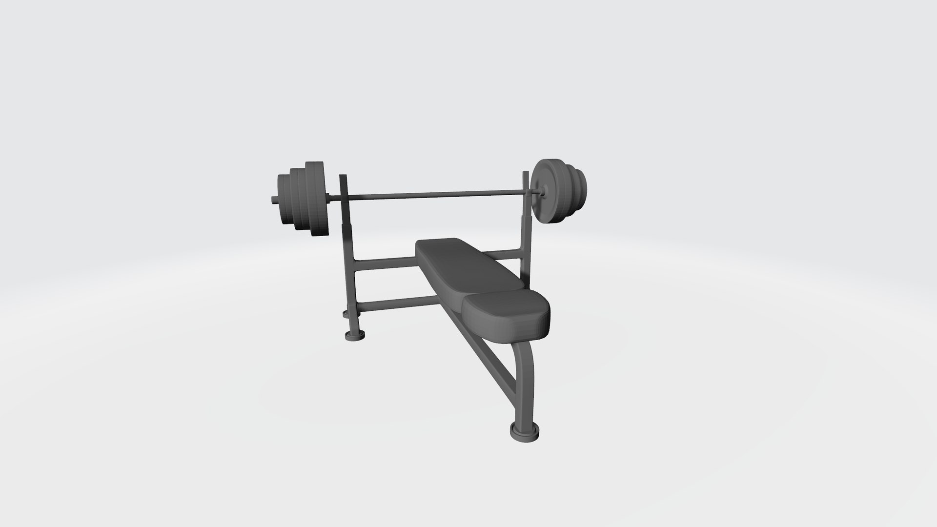 3D model bench press - TurboSquid 1684257