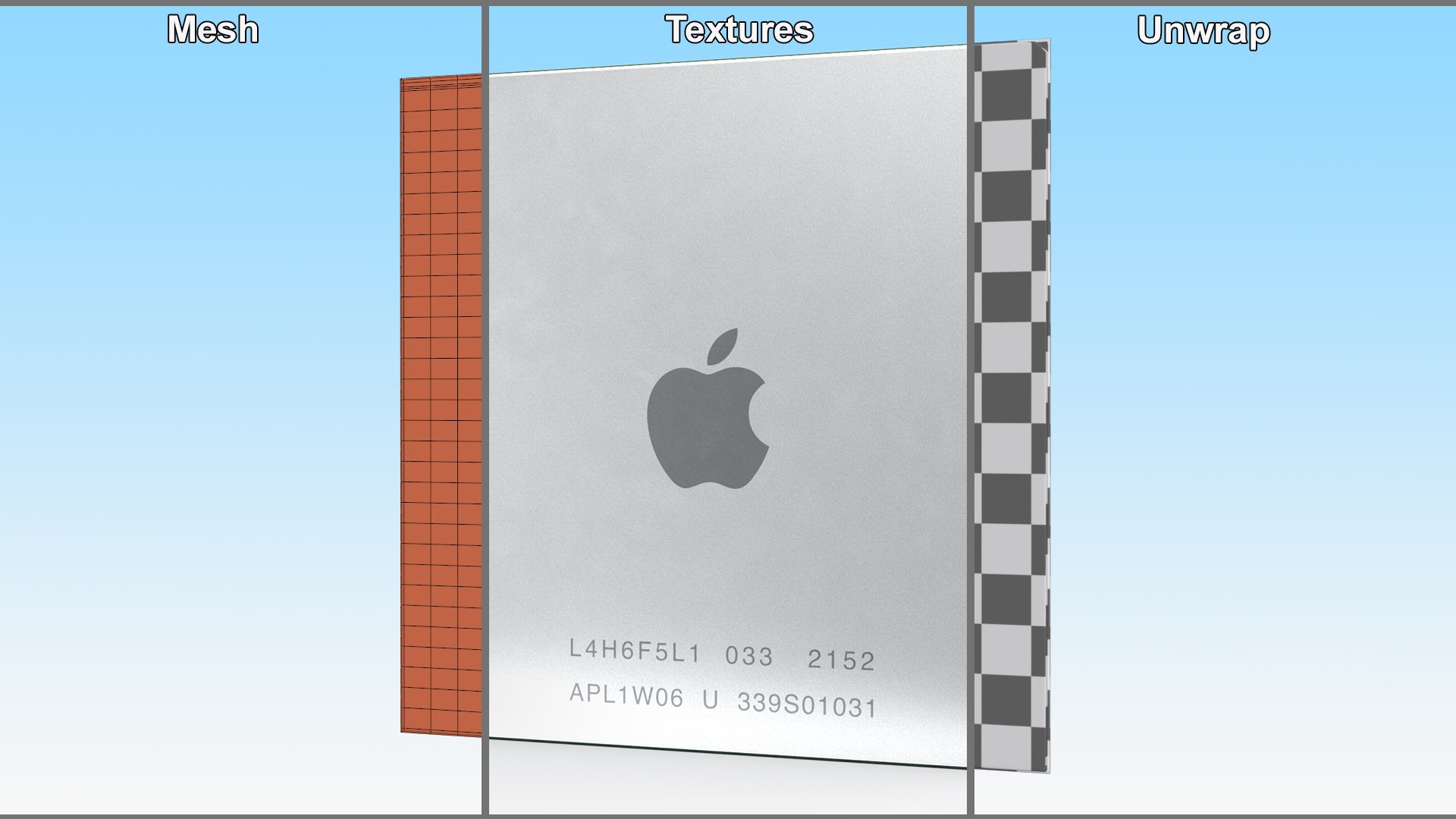 3D Apple M1 Ultra Chip Model - TurboSquid 2113677