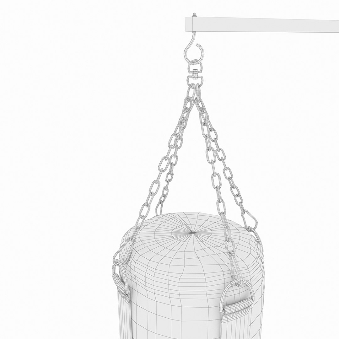 3D boxing sack model - TurboSquid 1305042