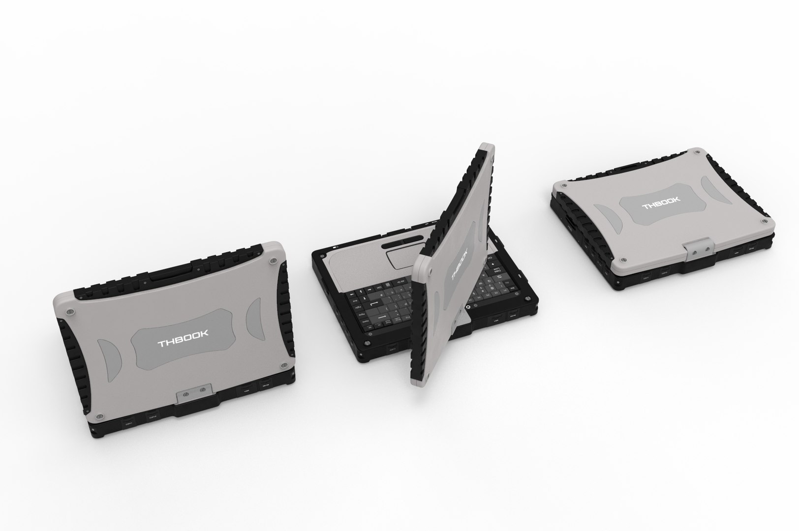 Military Rugged Notebook 3D Model - TurboSquid 2422209