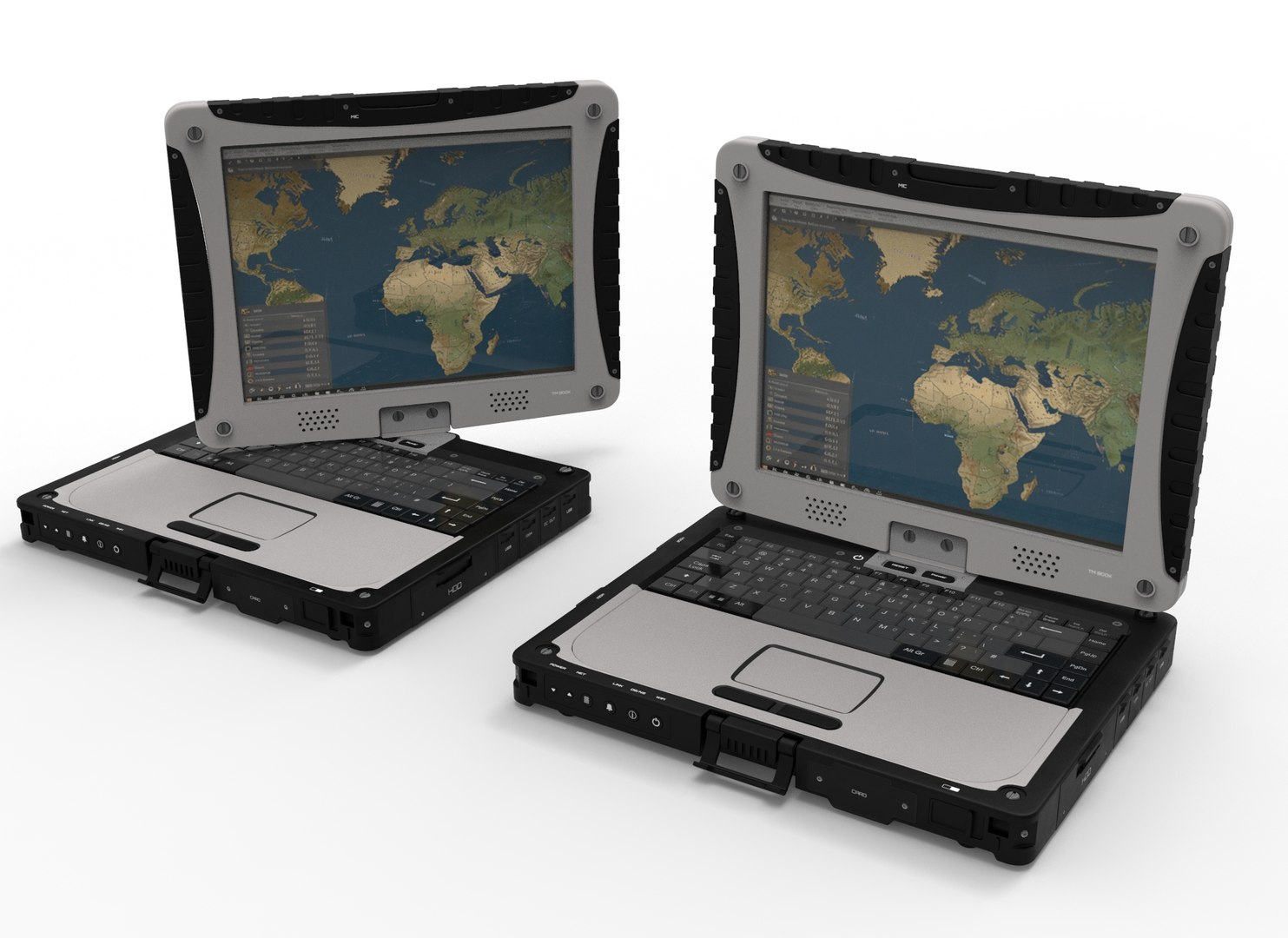 Military Rugged Notebook 3D Model - TurboSquid 2422209