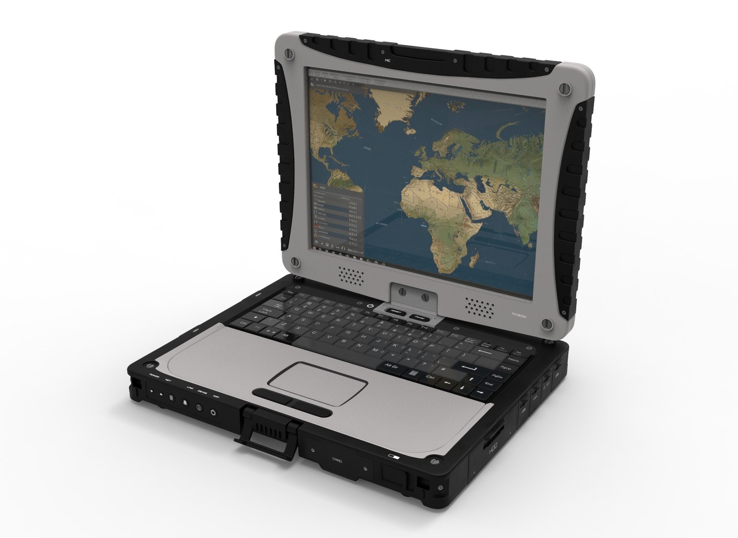 Military Rugged Notebook 3D Model - TurboSquid 2422209