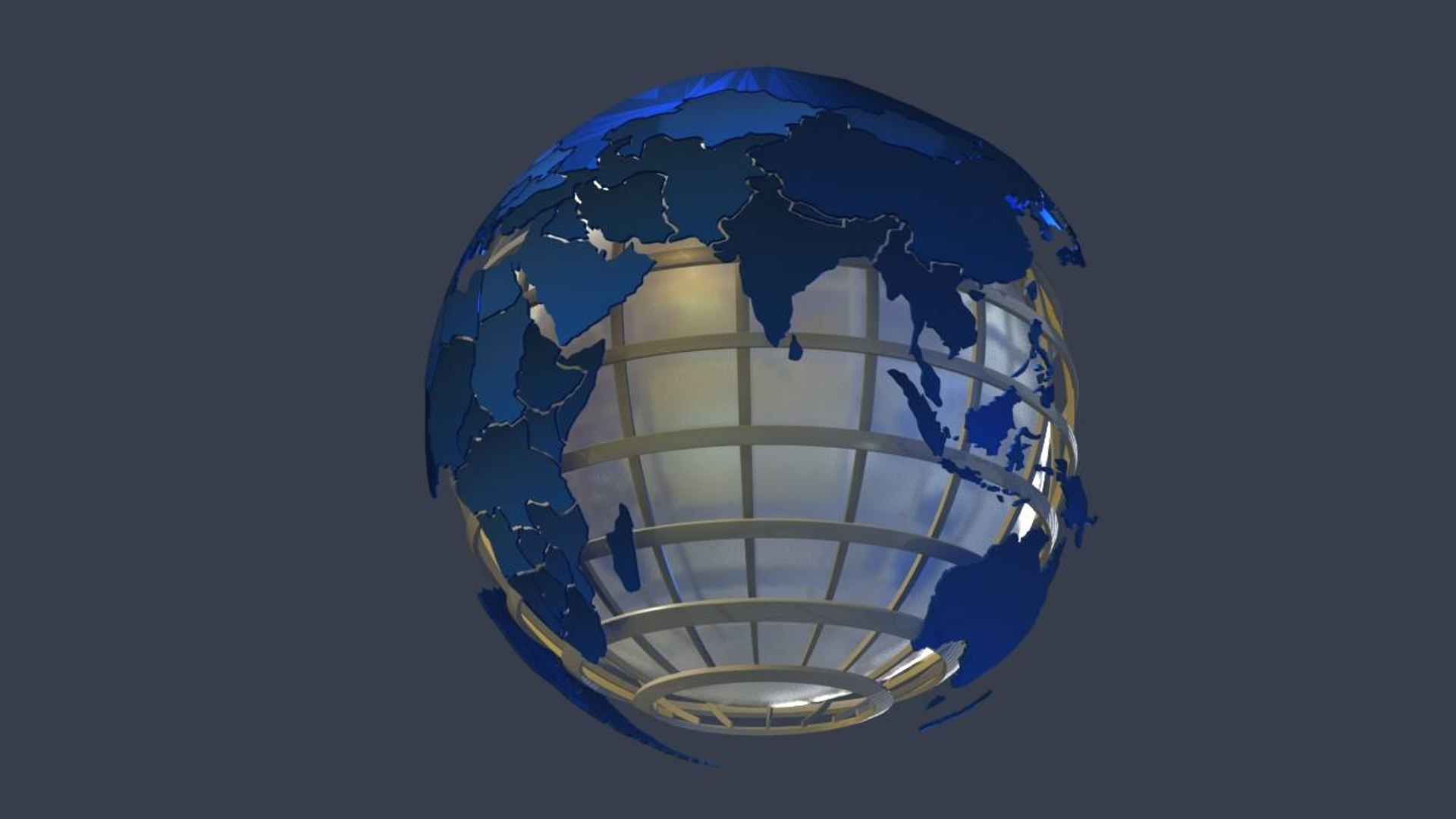 3d model globe