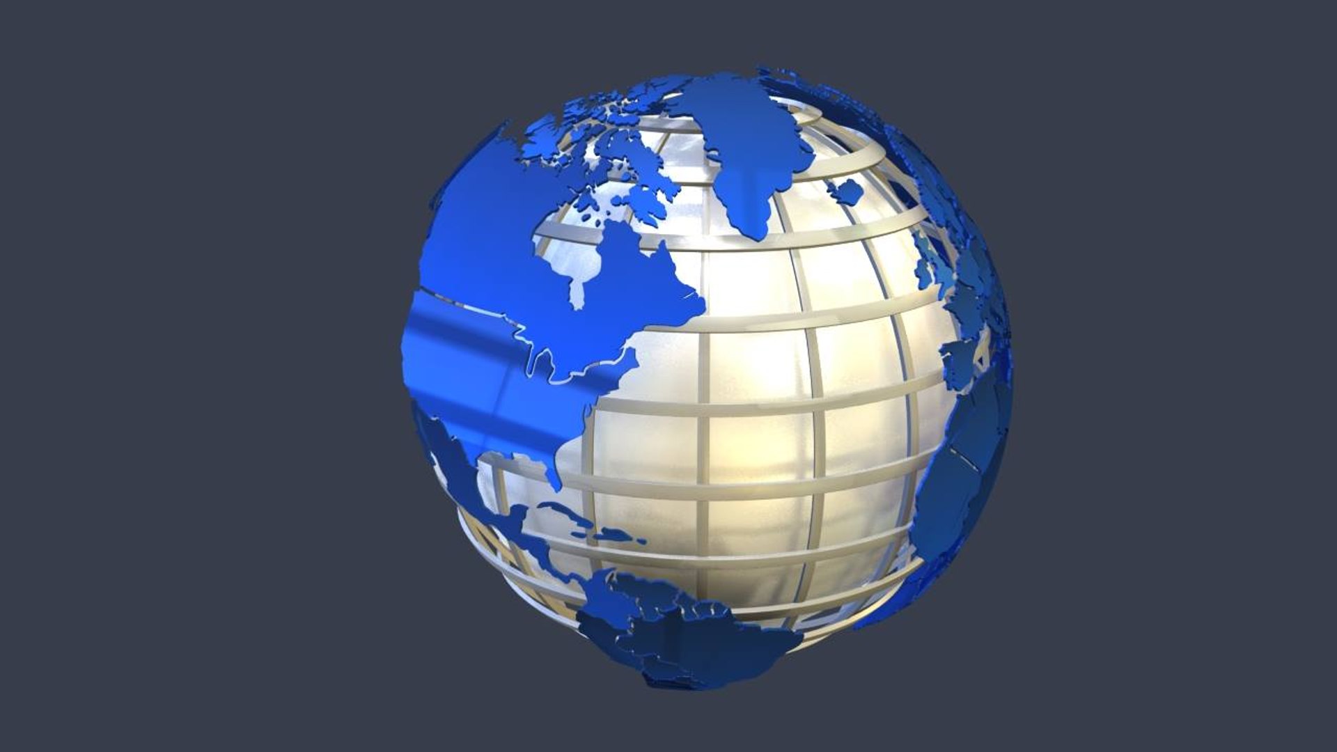 3d model globe