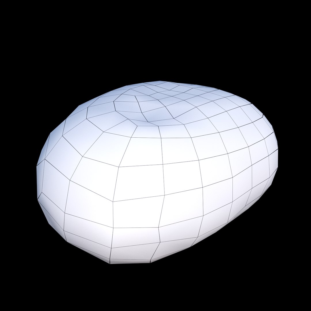 3D Bun Model - TurboSquid 1512125