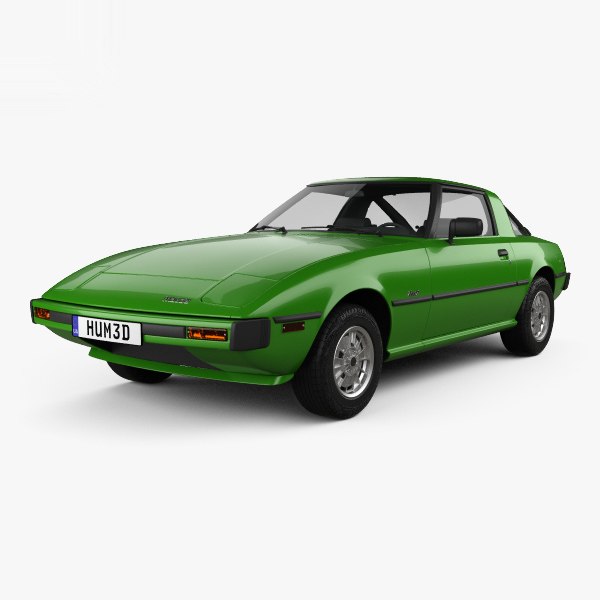 modelo 3d Mazda RX-7 1978 - TurboSquid 1429438
