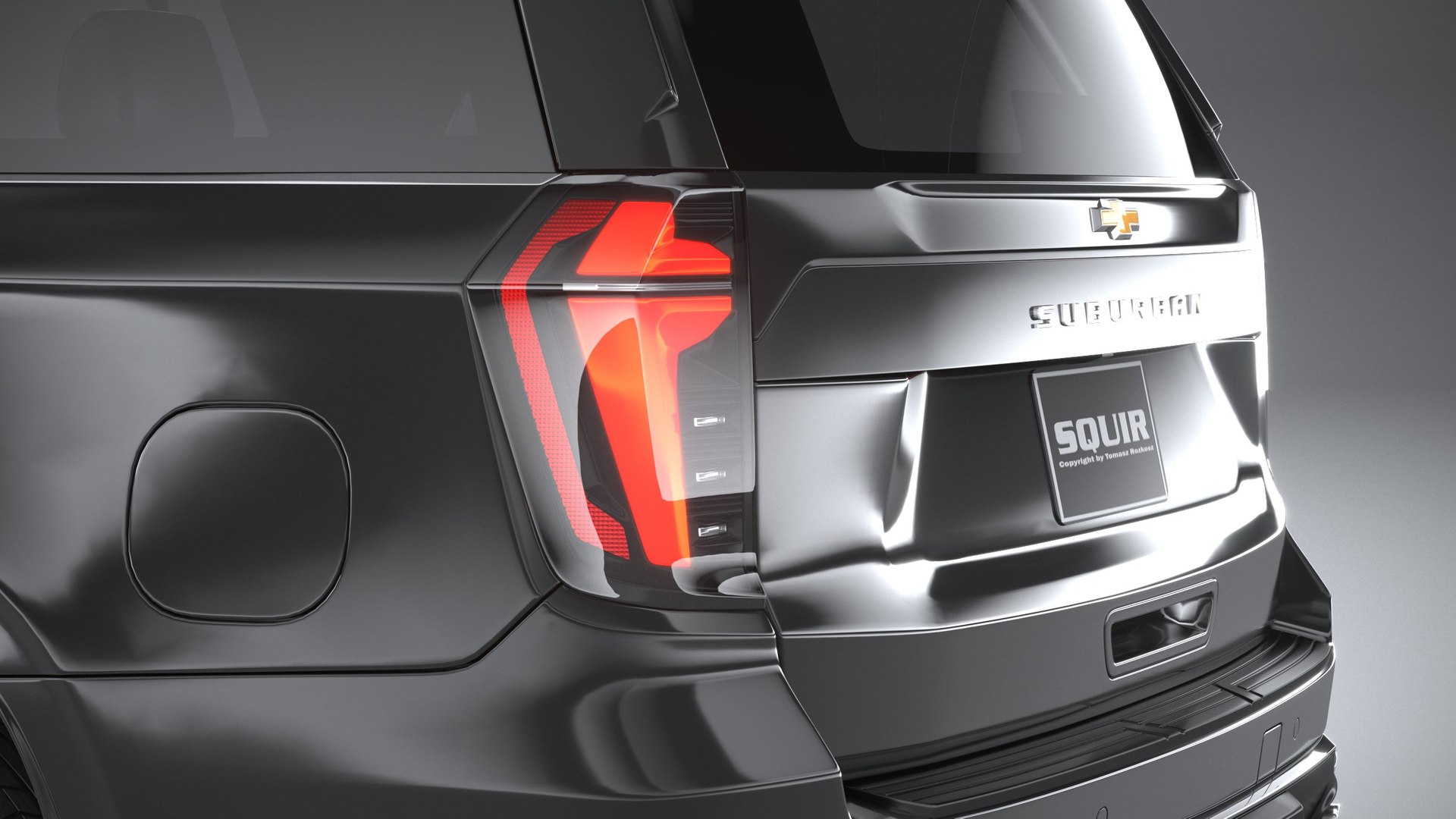 3D Chevrolet High Country Suburban 2025 - TurboSquid 2290835