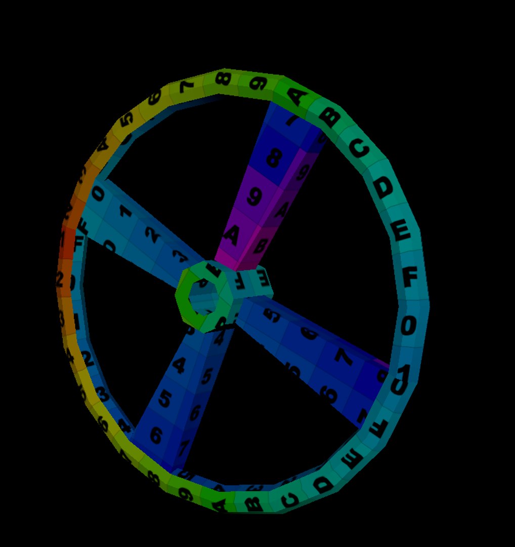 Hand Wheel 3D Model - TurboSquid 1519484