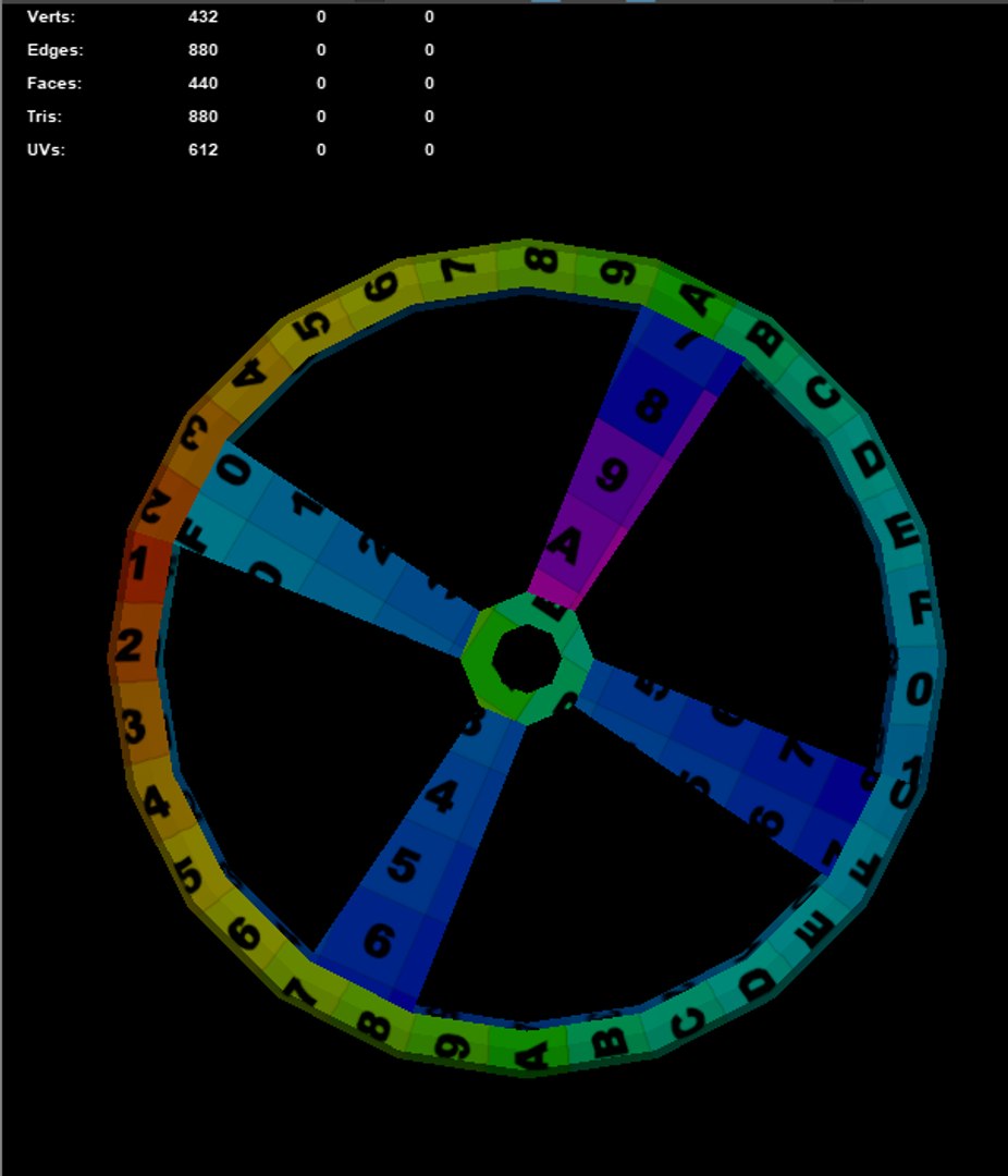 Hand Wheel 3D Model - TurboSquid 1519484
