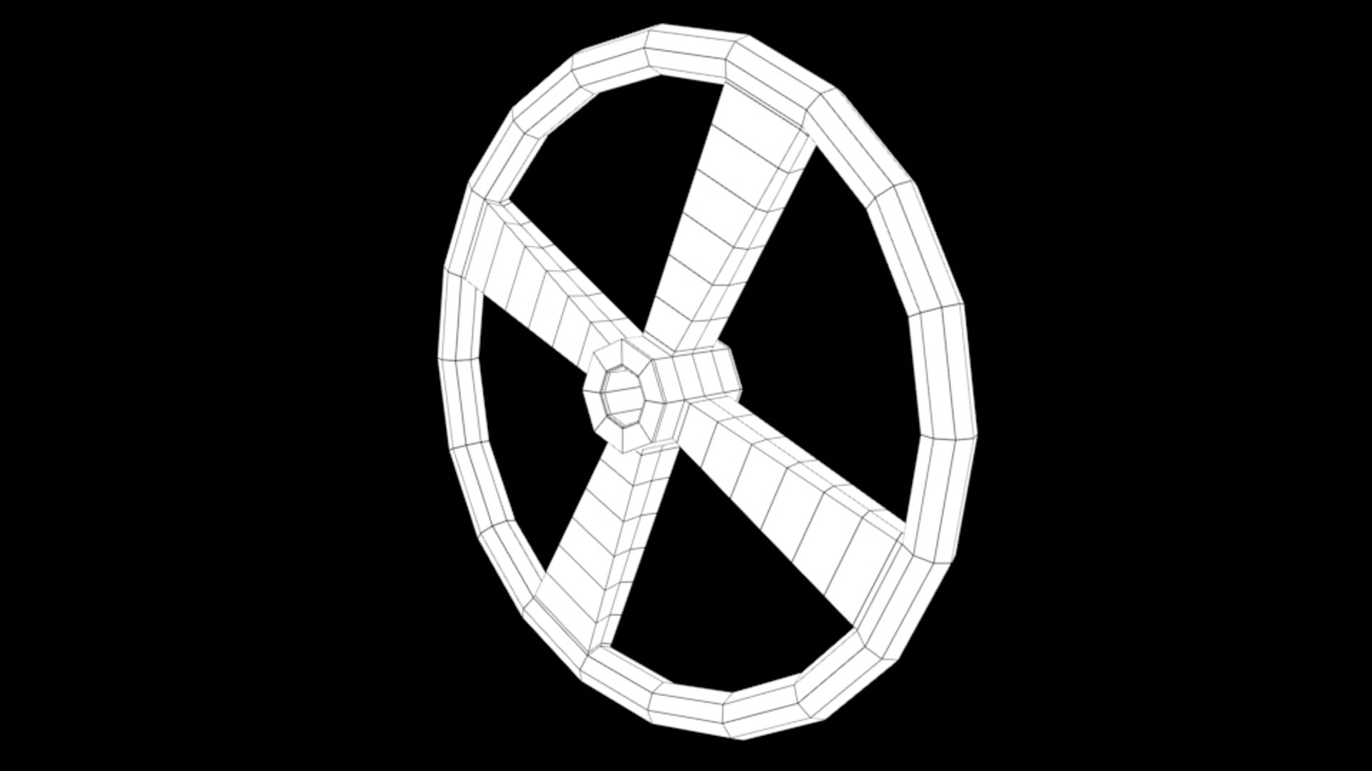 Hand Wheel 3D Model - TurboSquid 1519484