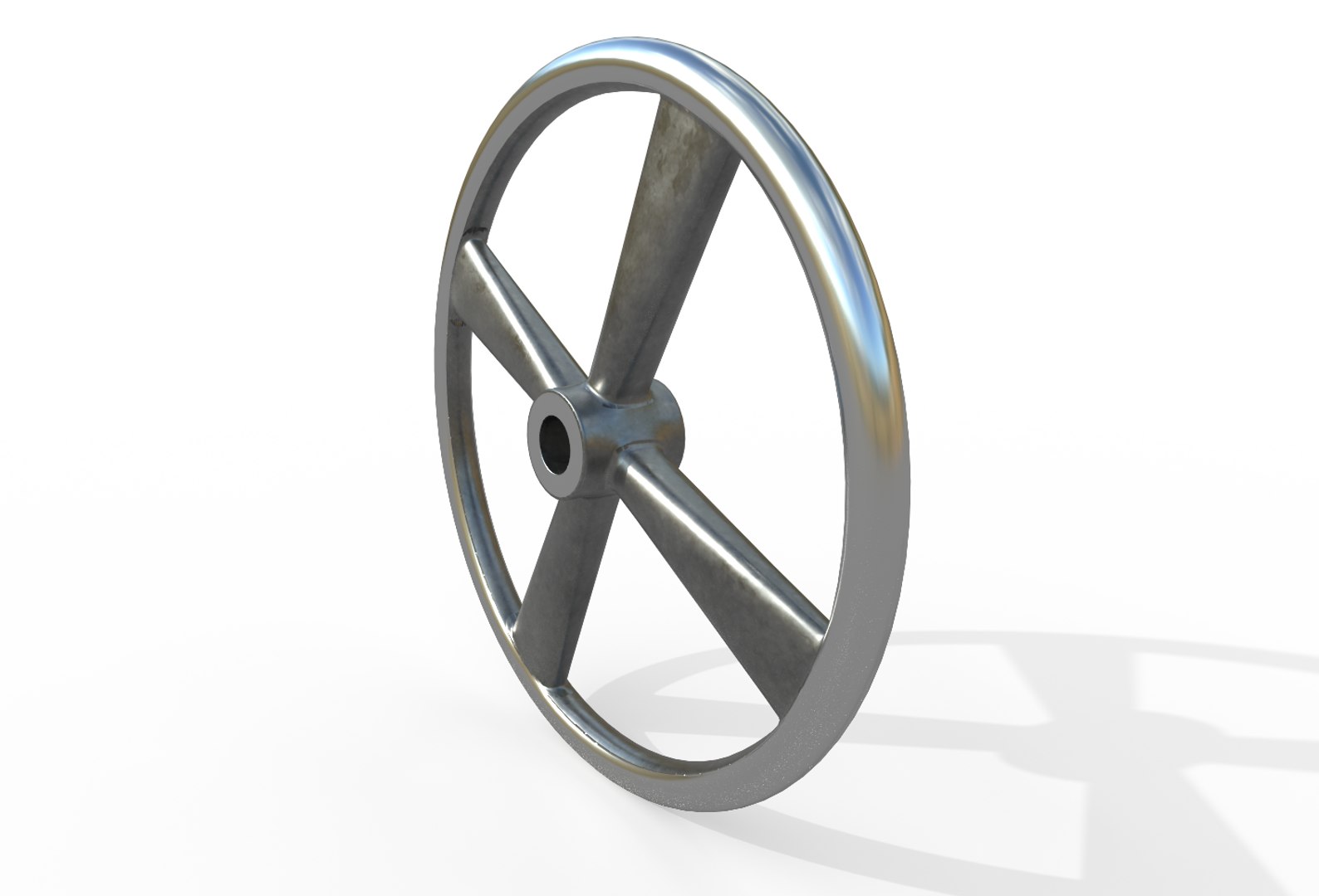 Hand Wheel 3D Model - TurboSquid 1519484