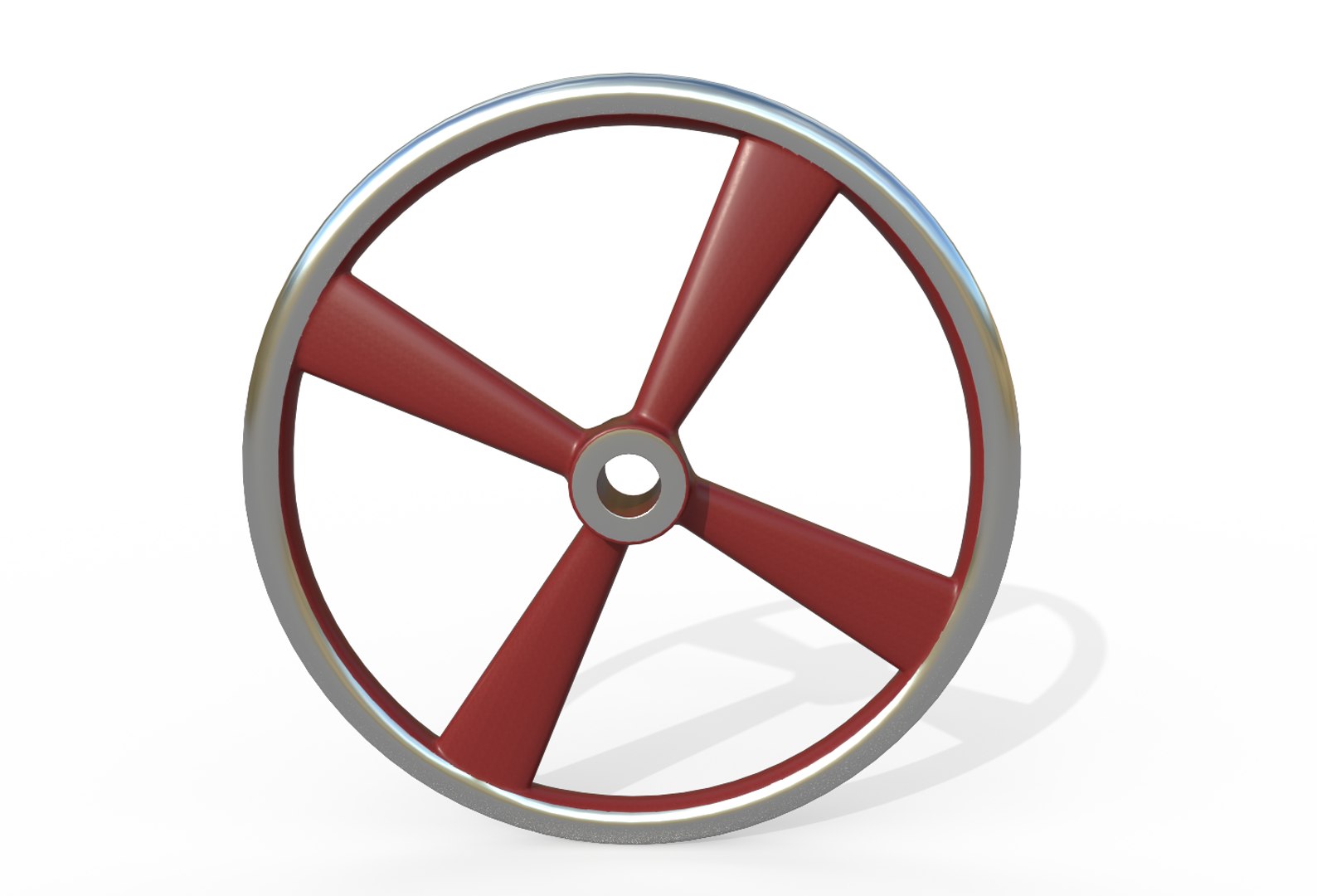 Hand Wheel 3D Model - TurboSquid 1519484