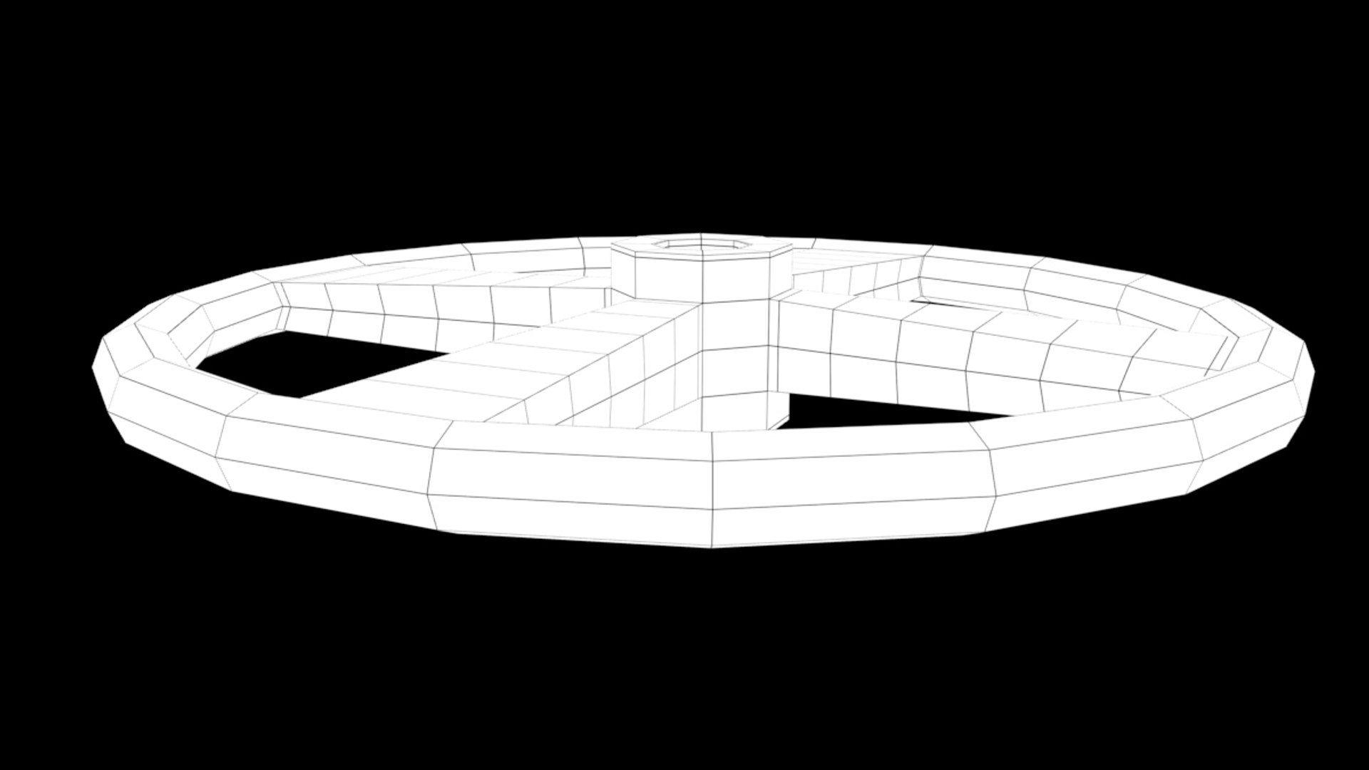 Hand Wheel 3D Model - TurboSquid 1519484