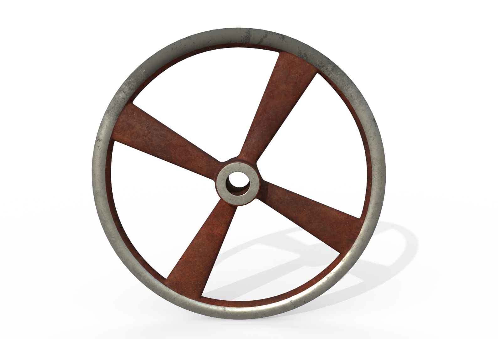 Hand Wheel 3D Model - TurboSquid 1519484