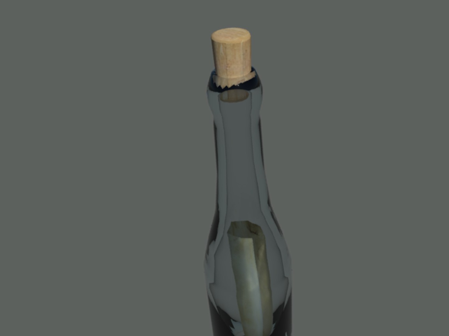 3d model note bottle
