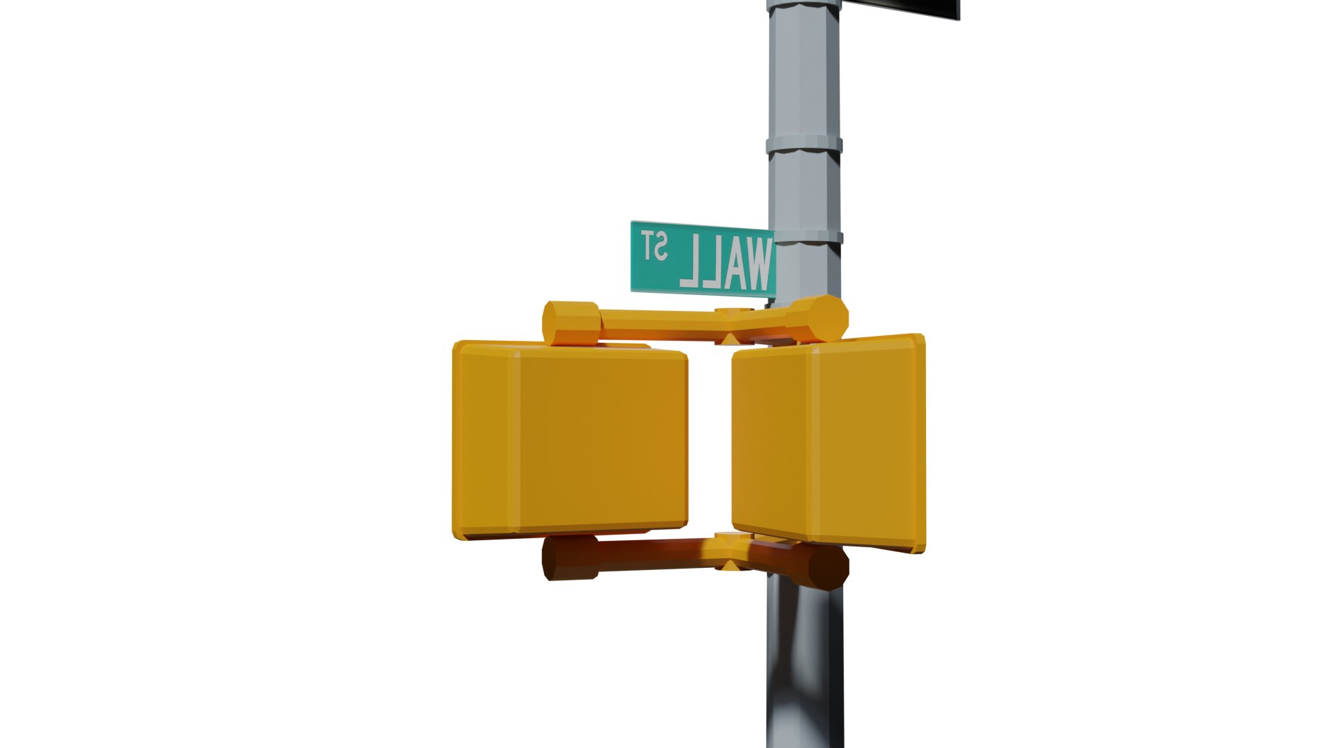 Traffic Light Lamppost 3D Model - TurboSquid 2015012