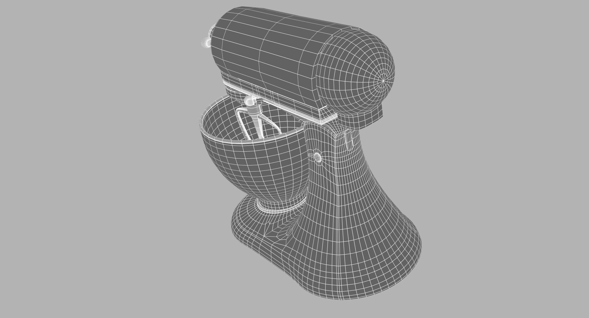 Kitchen Aid Mixer 3D Model - TurboSquid 1368186