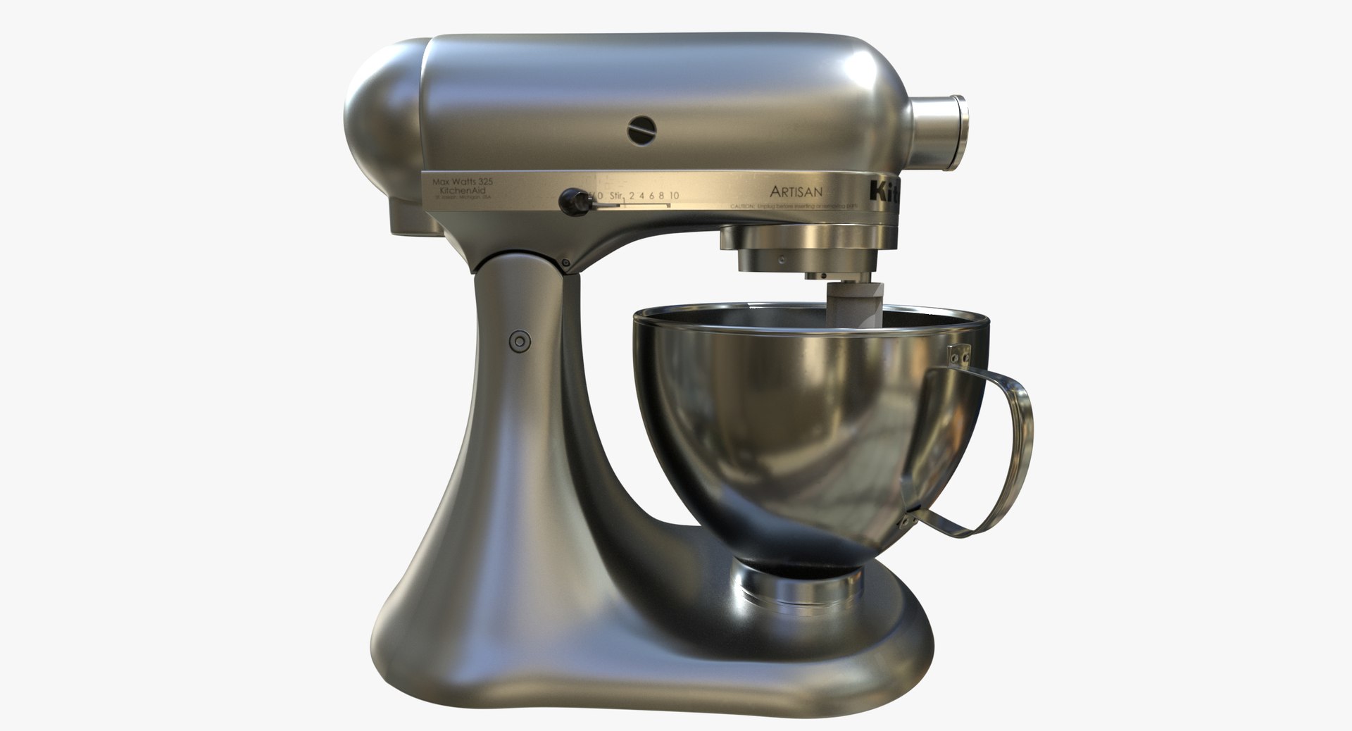 Kitchen Aid Mixer 3D Model - TurboSquid 1368186