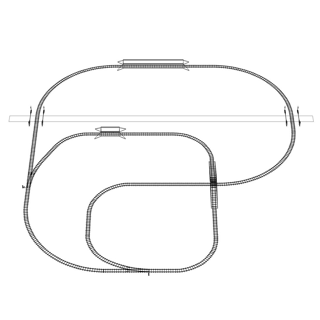 3d Railroad Track Model