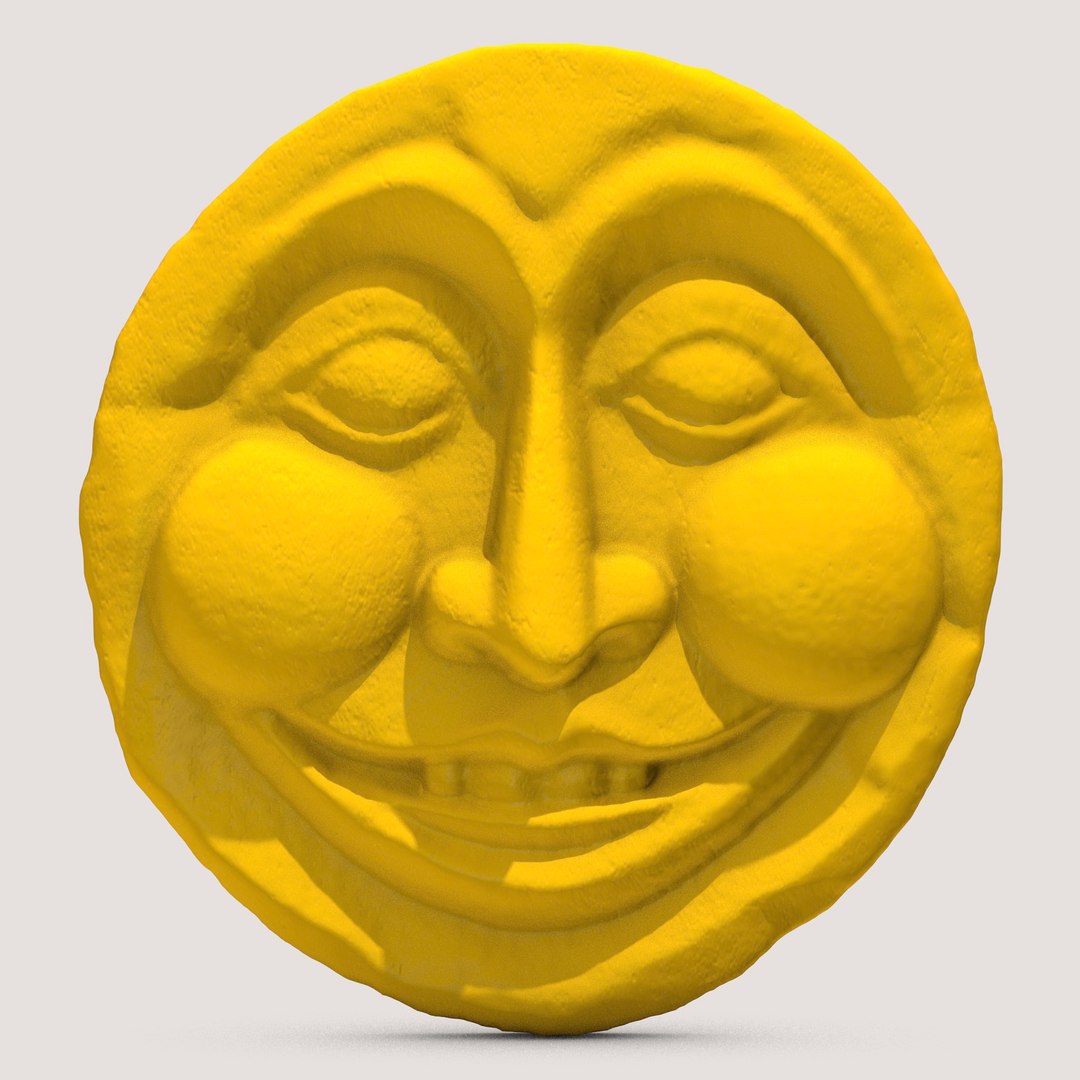 Moon Face 2 - TurboSquid 2293917