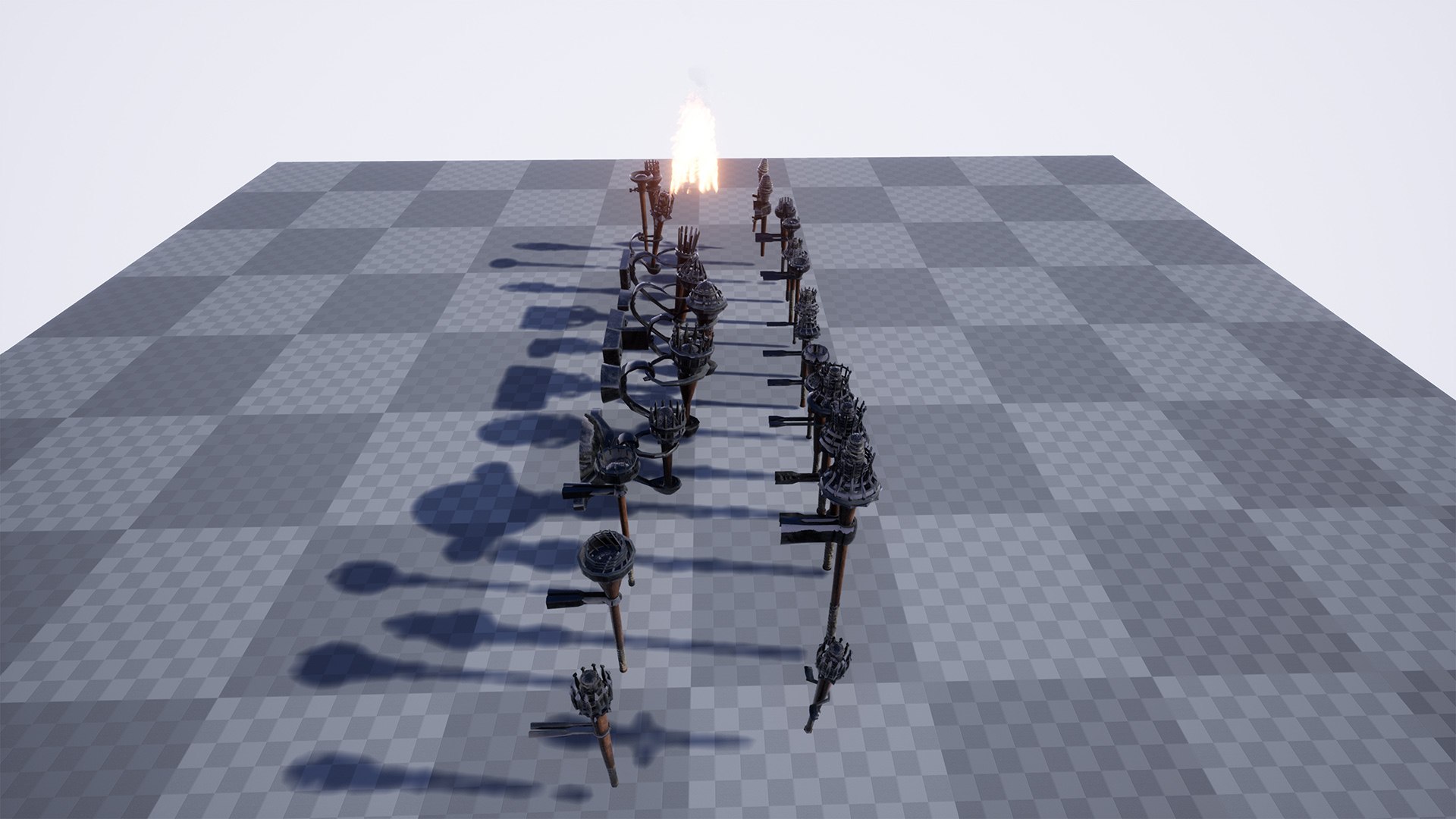 3D Ultimate Torches Package 50 Variations - TurboSquid 1984544