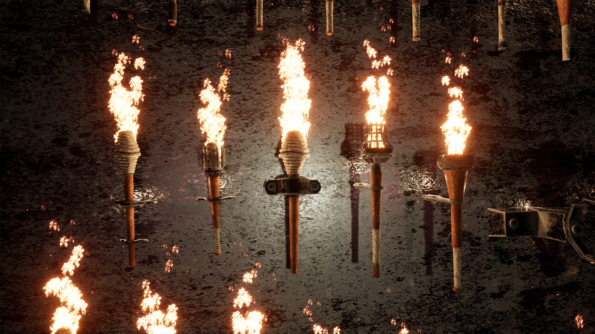 3D Ultimate Torches Package 50 Variations - TurboSquid 1984544
