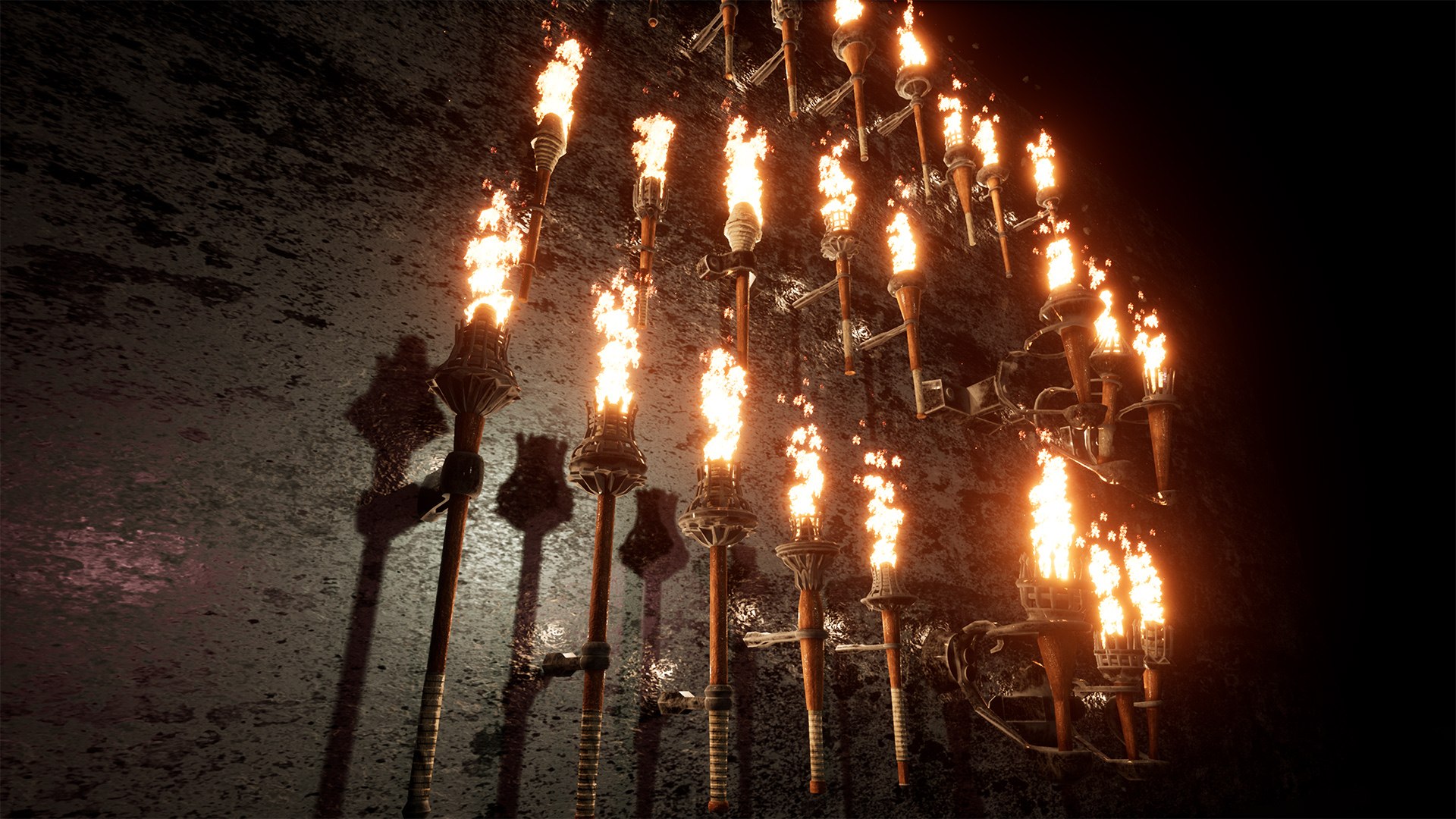 3D Ultimate Torches Package 50 Variations - TurboSquid 1984544