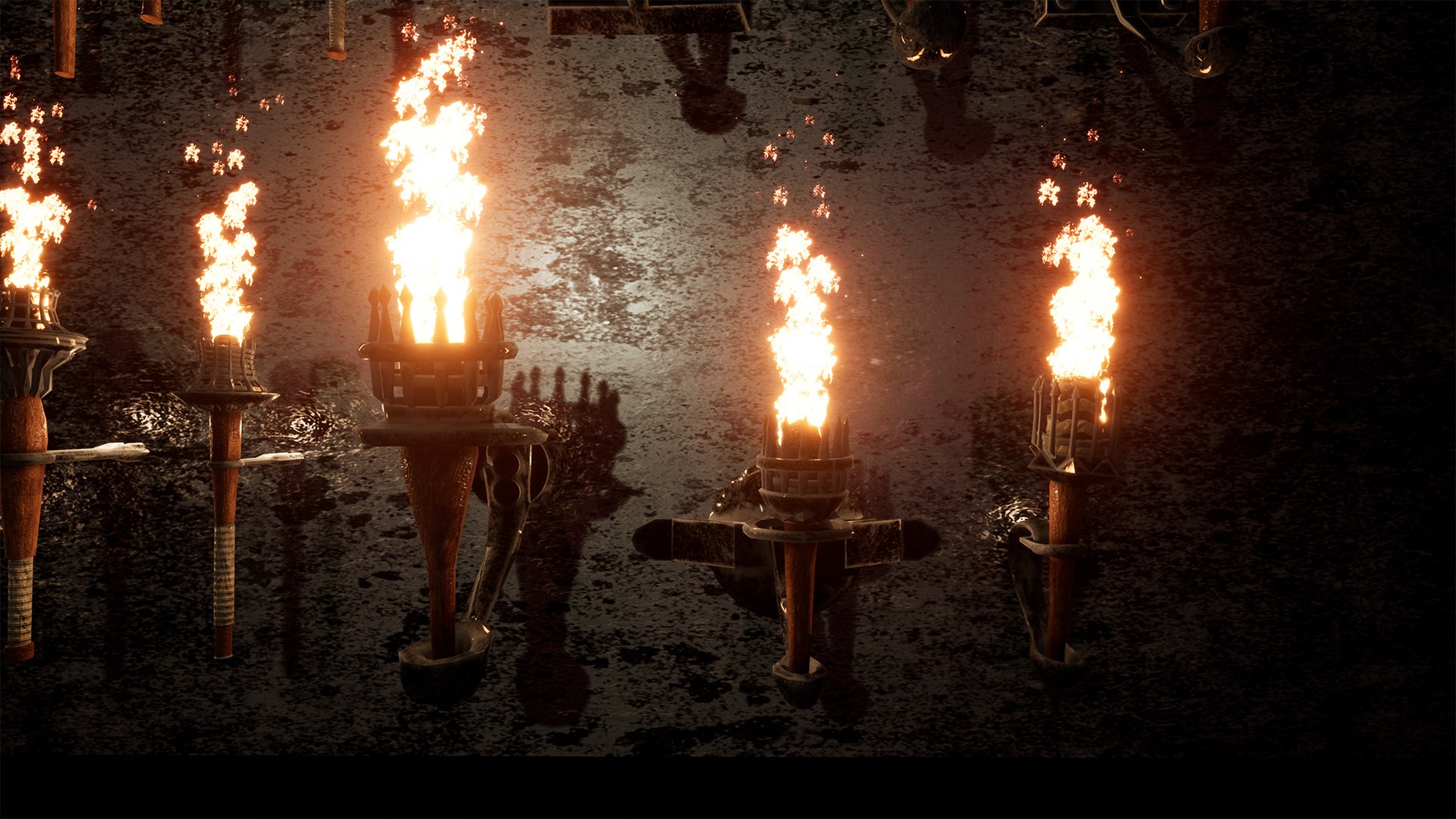 3D Ultimate Torches Package 50 Variations - TurboSquid 1984544