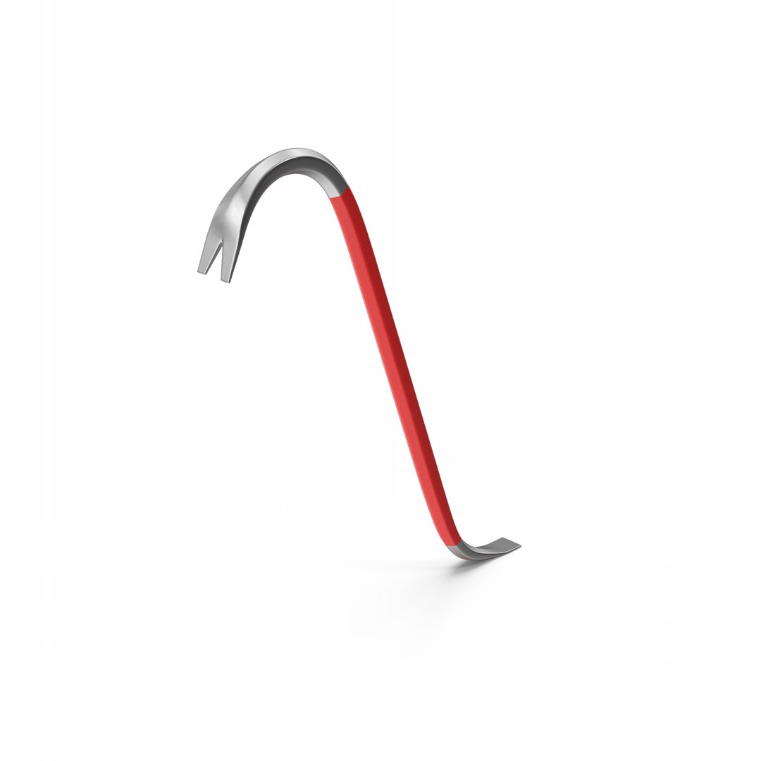 Crowbar 3D Model - TurboSquid 1839689