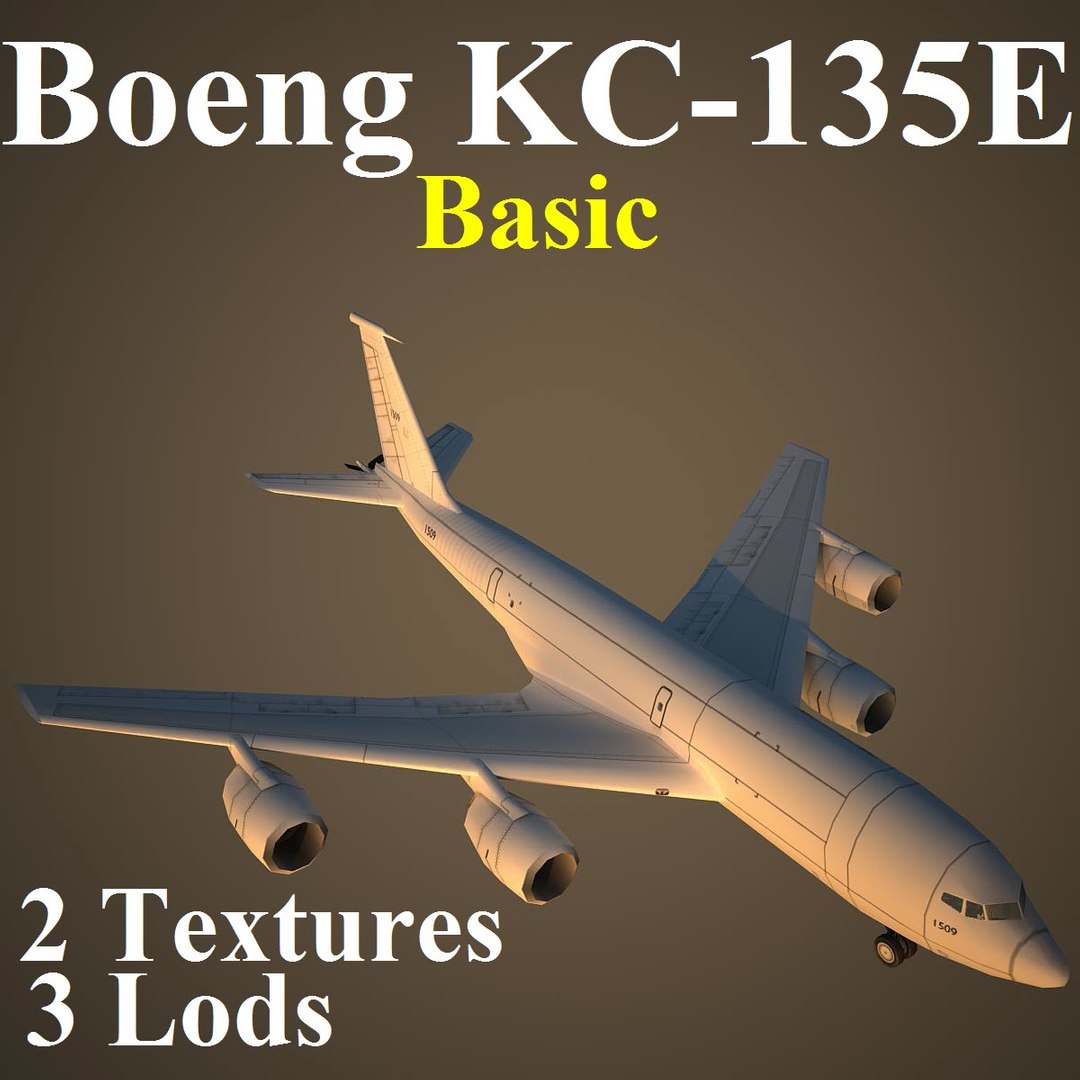 Stratotanker Basic 3d Model