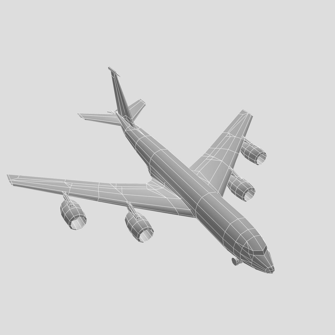 Stratotanker Basic 3d Model