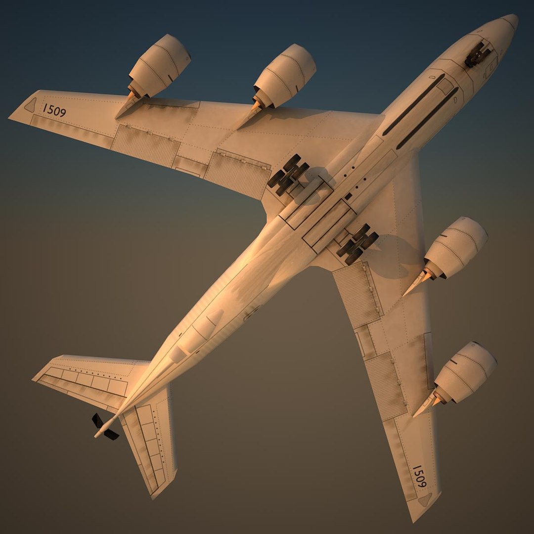 Stratotanker Basic 3d Model